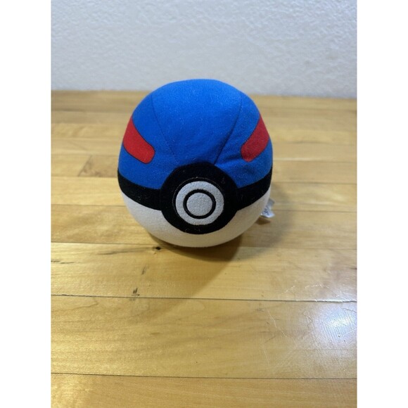 toy factory | Toys | Pokemon Red Blue White Pokeball Stuffed Plush Toy ...